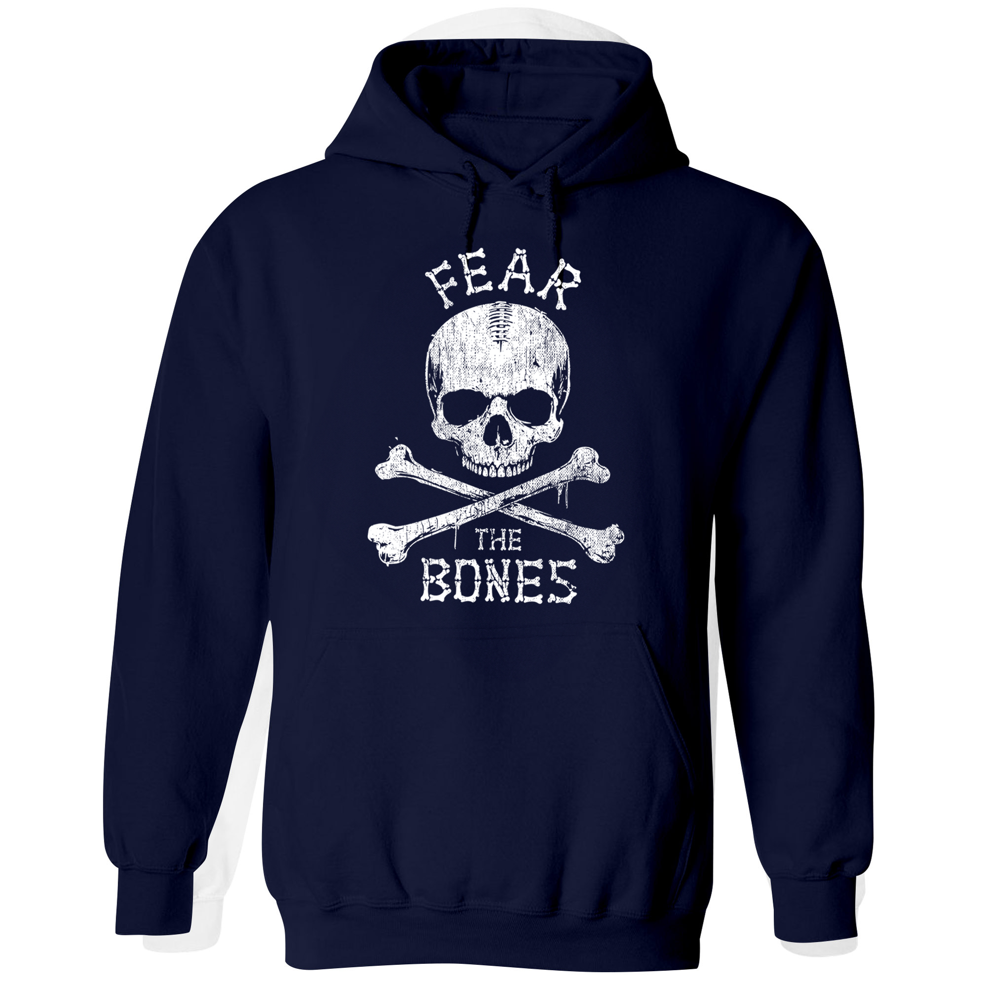 Fear The Bones Hoodie | Army-Navy Game Apparel | Men's | USN For Life ...