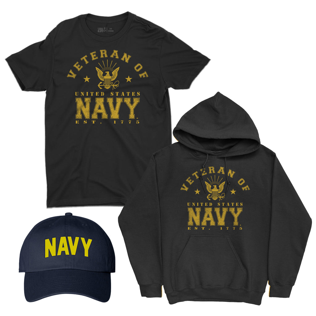 Premium U.S. Navy Veteran T-Shirts – Shop Unique Veteran Gear — USN for ...